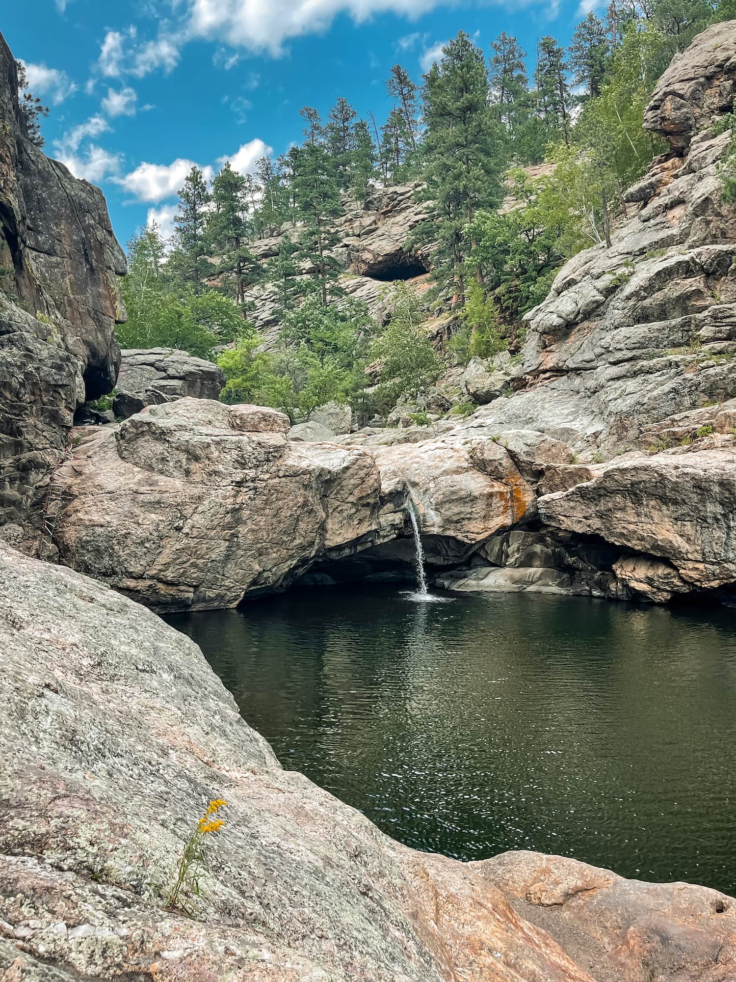 The Best Secluded Swimming in South Dakota: Hippie Hole