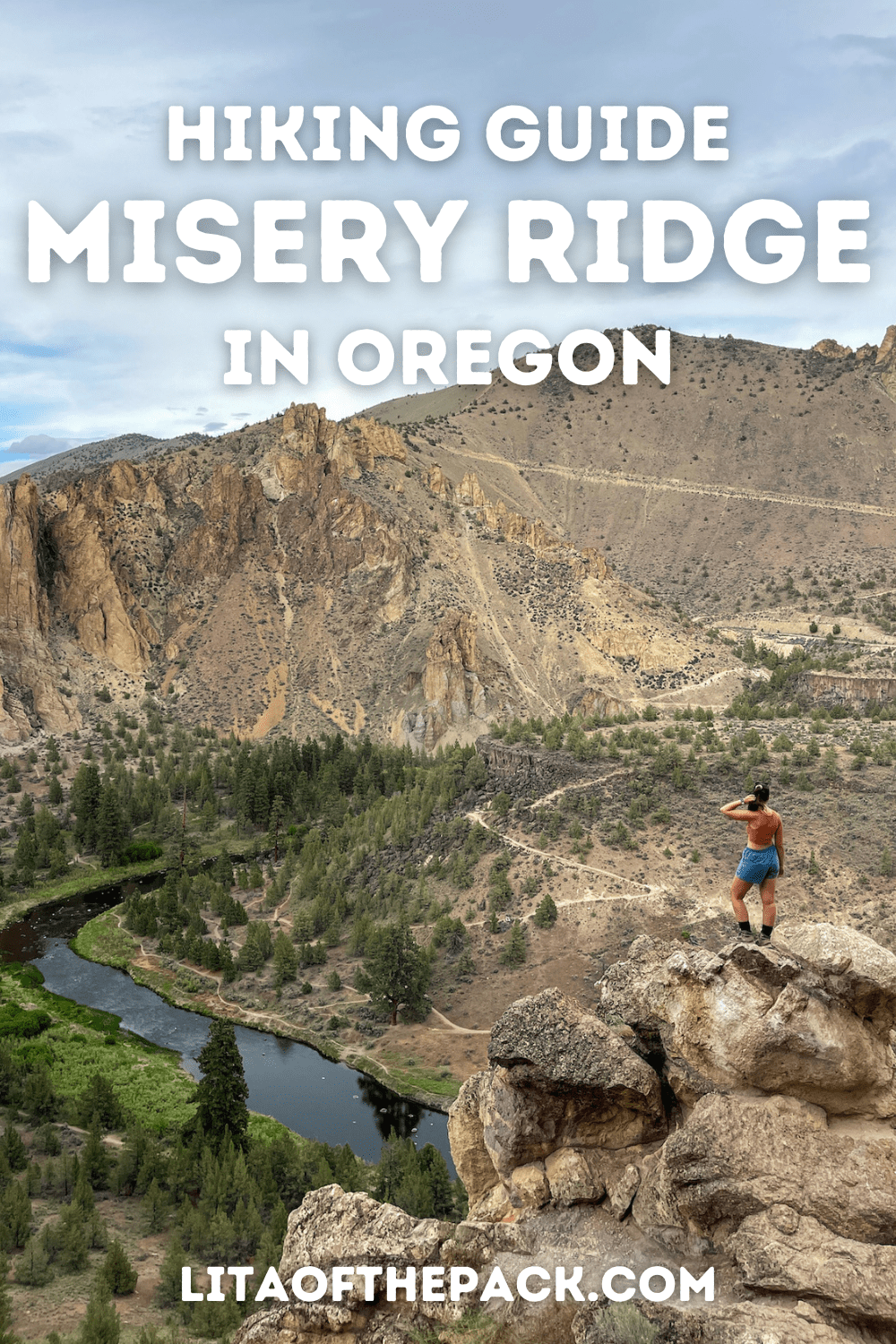 The Best Bend Day Hike: Misery Ridge Trail - Lita of the Pack