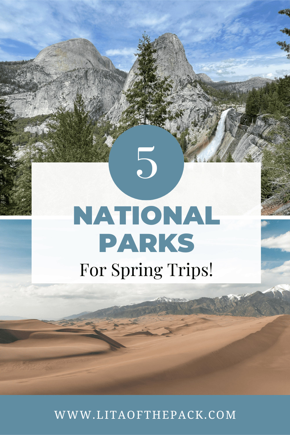5 National Parks to Visit in Spring! - Lita of the Pack