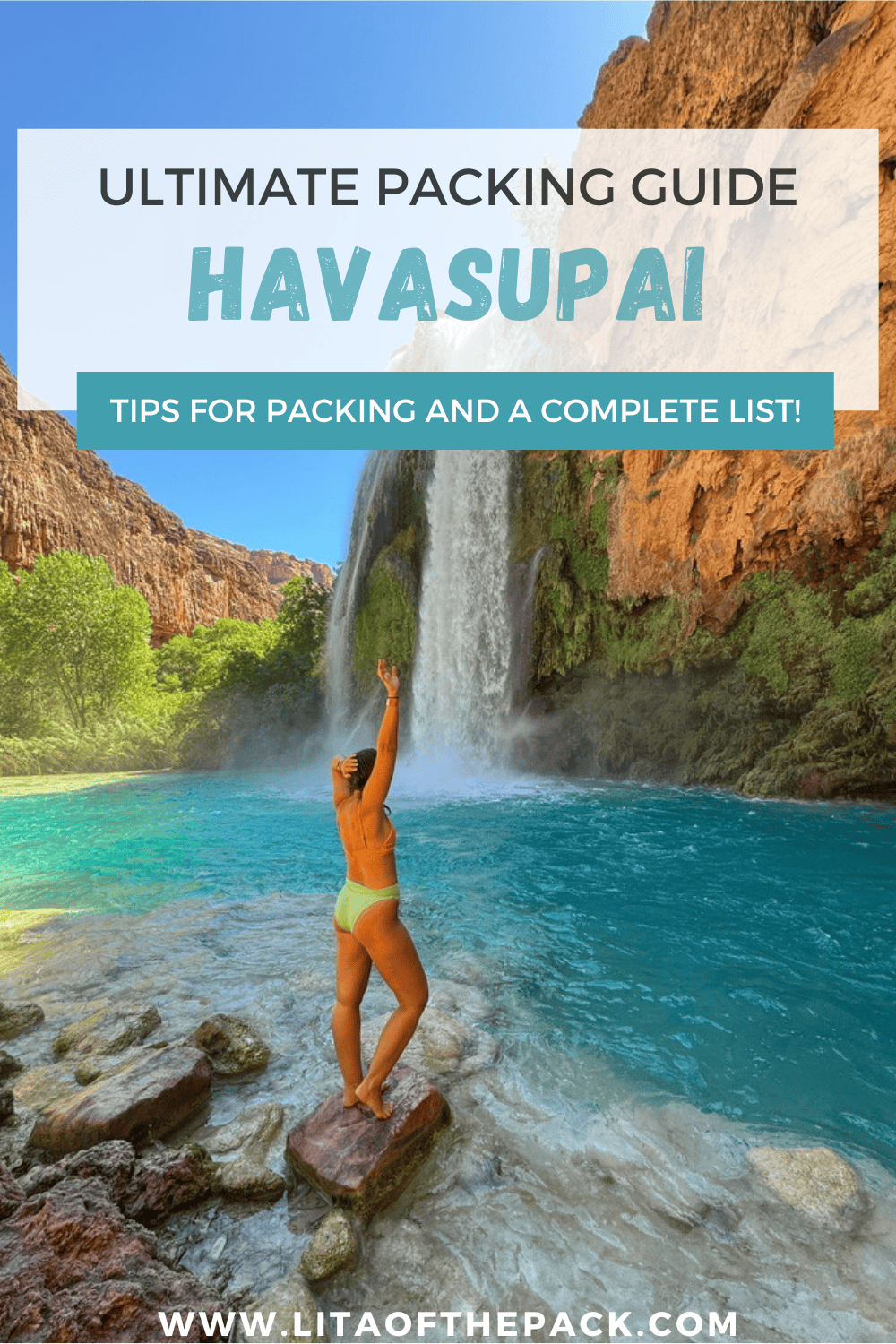 The Only Havasupai Packing List You'll Need - Lita of the Pack
