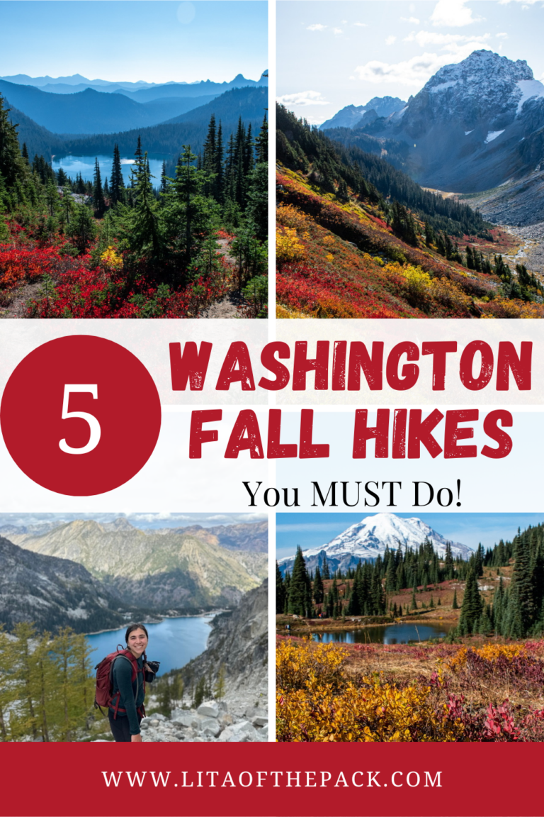The 5 Best Fall Hikes in Washington - Lita of the Pack