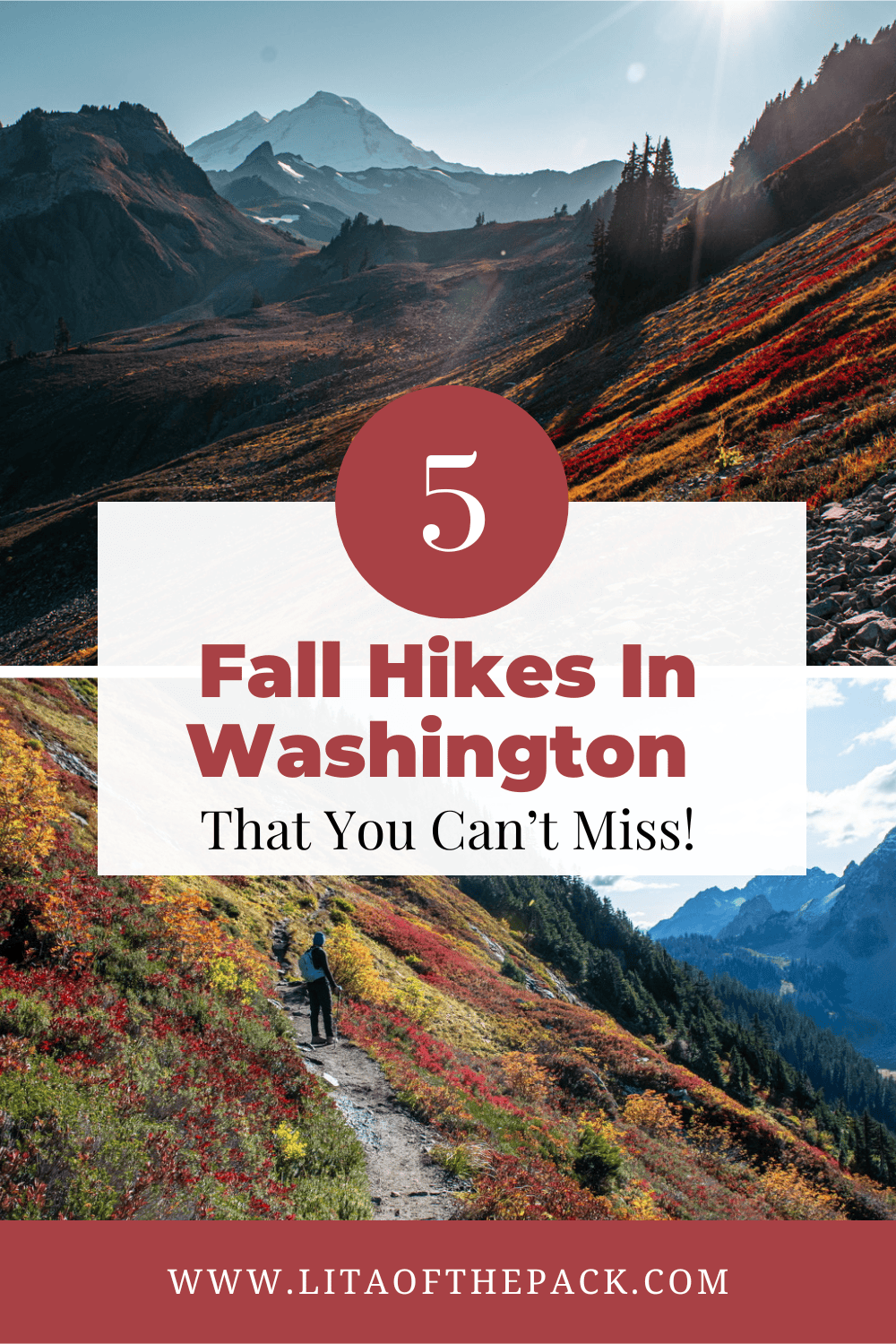 The 5 Best Fall Hikes in Washington - Lita of the Pack
