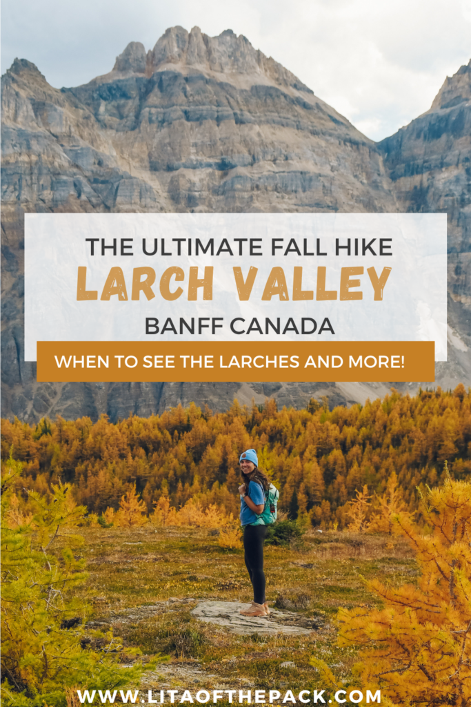 The Best Fall Hike in Banff: Larch Valley - Lita of the Pack