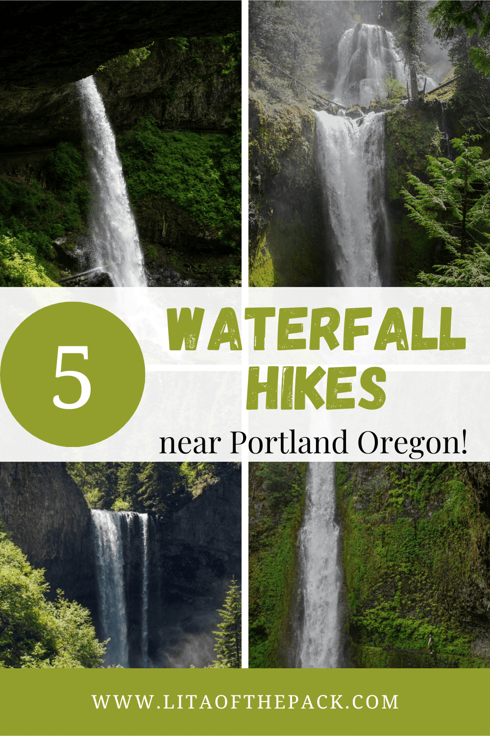 5 Astounding Waterfall Hikes Near Portland, Oregon - Lita of the Pack