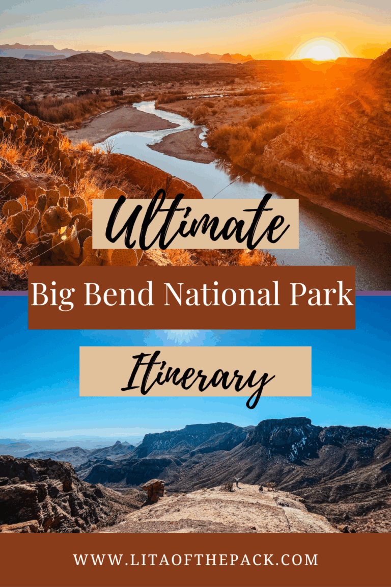 The Perfect 2-3 Day Big Bend National Park Itinerary - Lita of the Pack